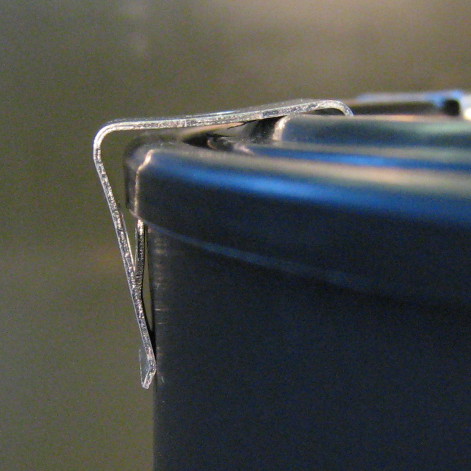 Dun-Rite Metal Paint Can Securing Lid Clips